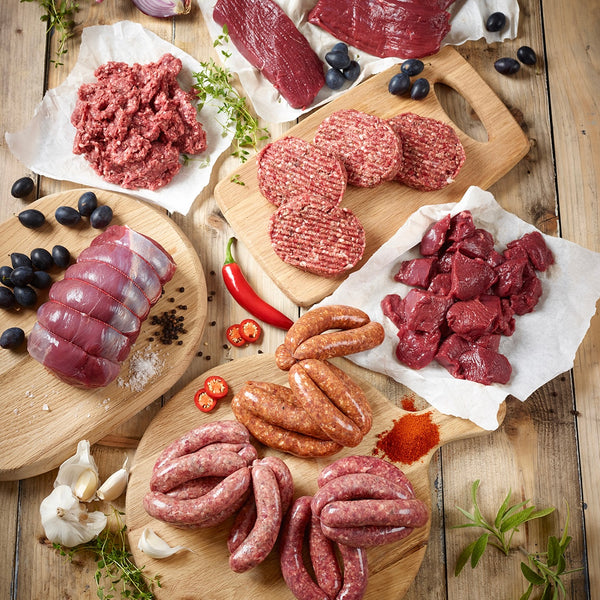 Deluxe Venison Box – Premium Wild UK Game Meat Hamper (Frozen) | Willo Game